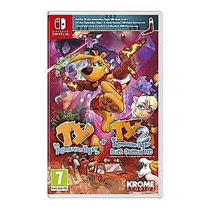 Krome Studios TY the Tasmanian Tiger HD + TY the Tasmanian Tiger 2: Bush Rescue HD: Bundle (Nintendo Switch)