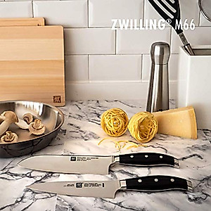 Zwilling J.A. Henckels Twin Cermax 7-Inch Santoku Knife, Black