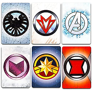 Avengers Patient Stickers for Boys Girls ~ 100 Pcs Individual Pre-Cut Superhero Kids Reward Stickers Medical |Bulk Doctor Office Stickers