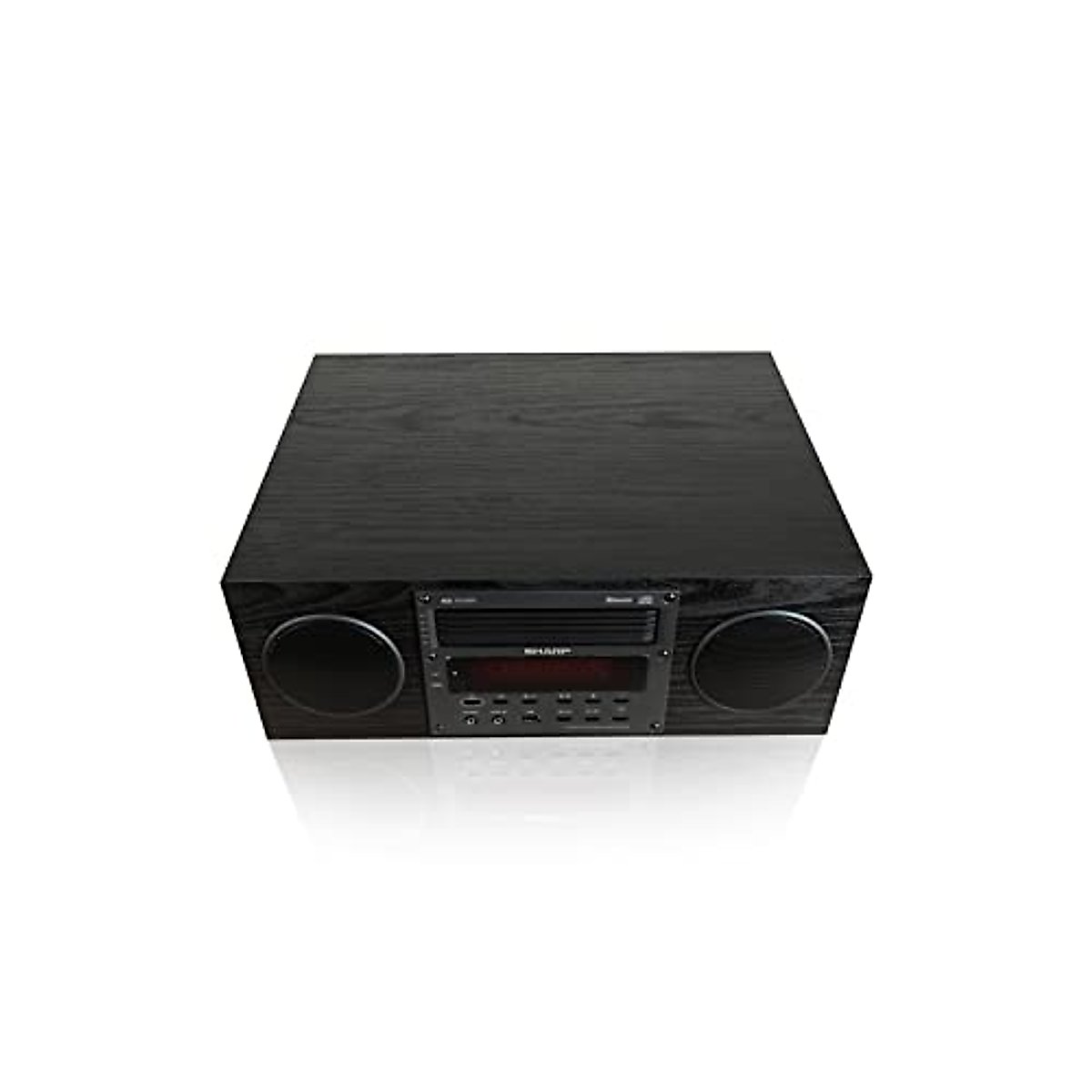 Sharp CD-BH350 Micro Audio Component System with 5 CD Changer, Bluetooth, FM Radio & USB Playback - 50 Watts RMS