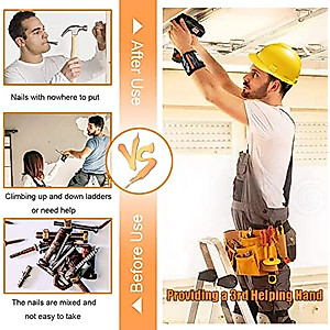 Magnetic Wristband Mens Gifts for Birthday Father's day Christmas, Unique Tool for Holding Screws Gadgets Gift for Dad, Husband, Boyfriend, Handyman mechanics