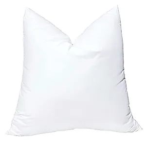 Pillowflex Synthetic Down Pillow Insert - 26x26 Down Alternative Pillow, Insert for Square Euro Sham, European Size Pillow - Polyester Accent Sofa Couch Bed Pillow - 1 Decorative Pillow Form