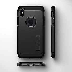 Spigen Tough Armor Designed for iPhone Xs Case (2018) / Designed for iPhone X Case (2017) - Matte Black
