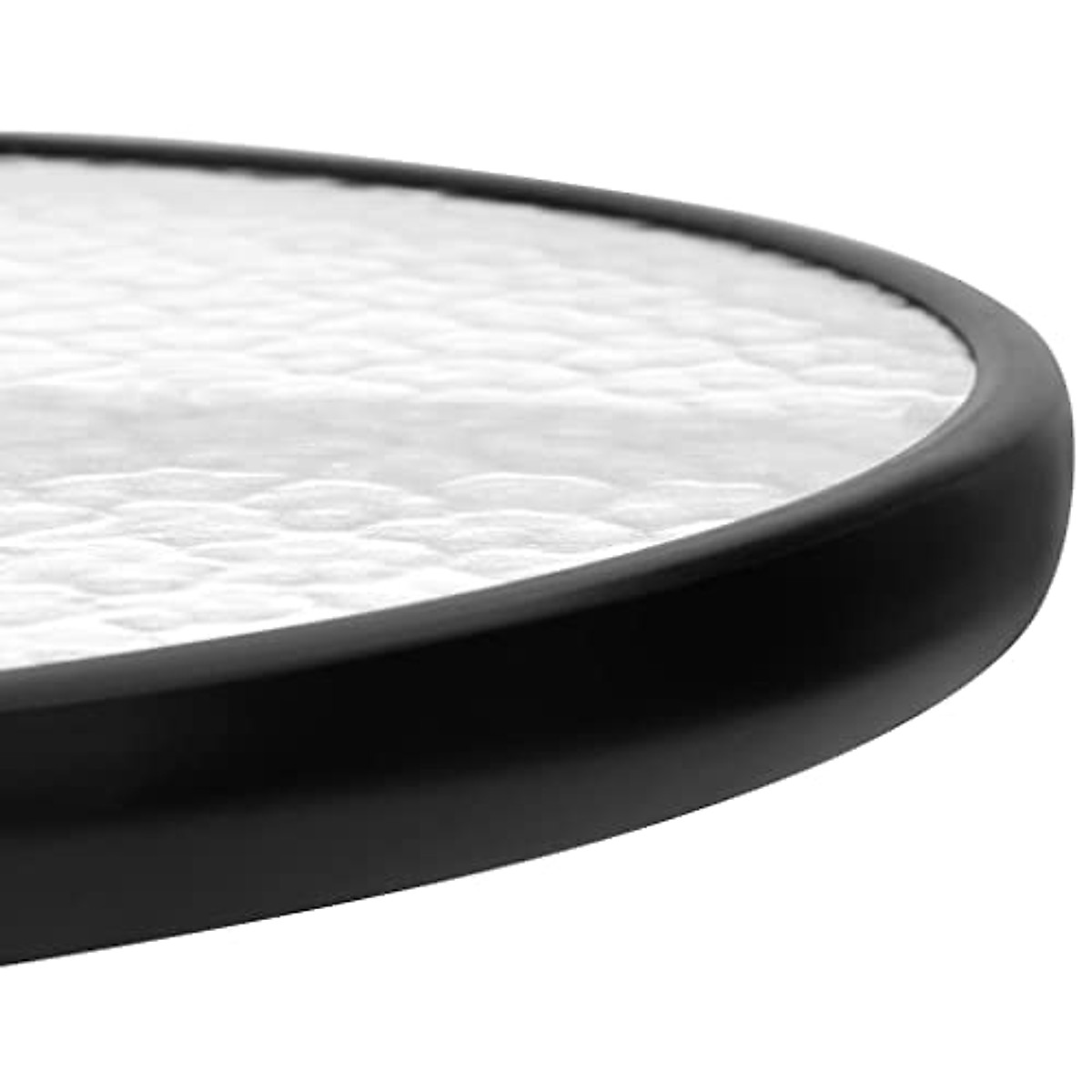 YUHI-HQYD 5 Piece Patio Dining Set,Afternoon Tea Suit,Conversation Furniture,Backyard Decor,Assembly Required,Suitable for Balcony, Deck, Backyard, Patio, Garden, Poolside, Black