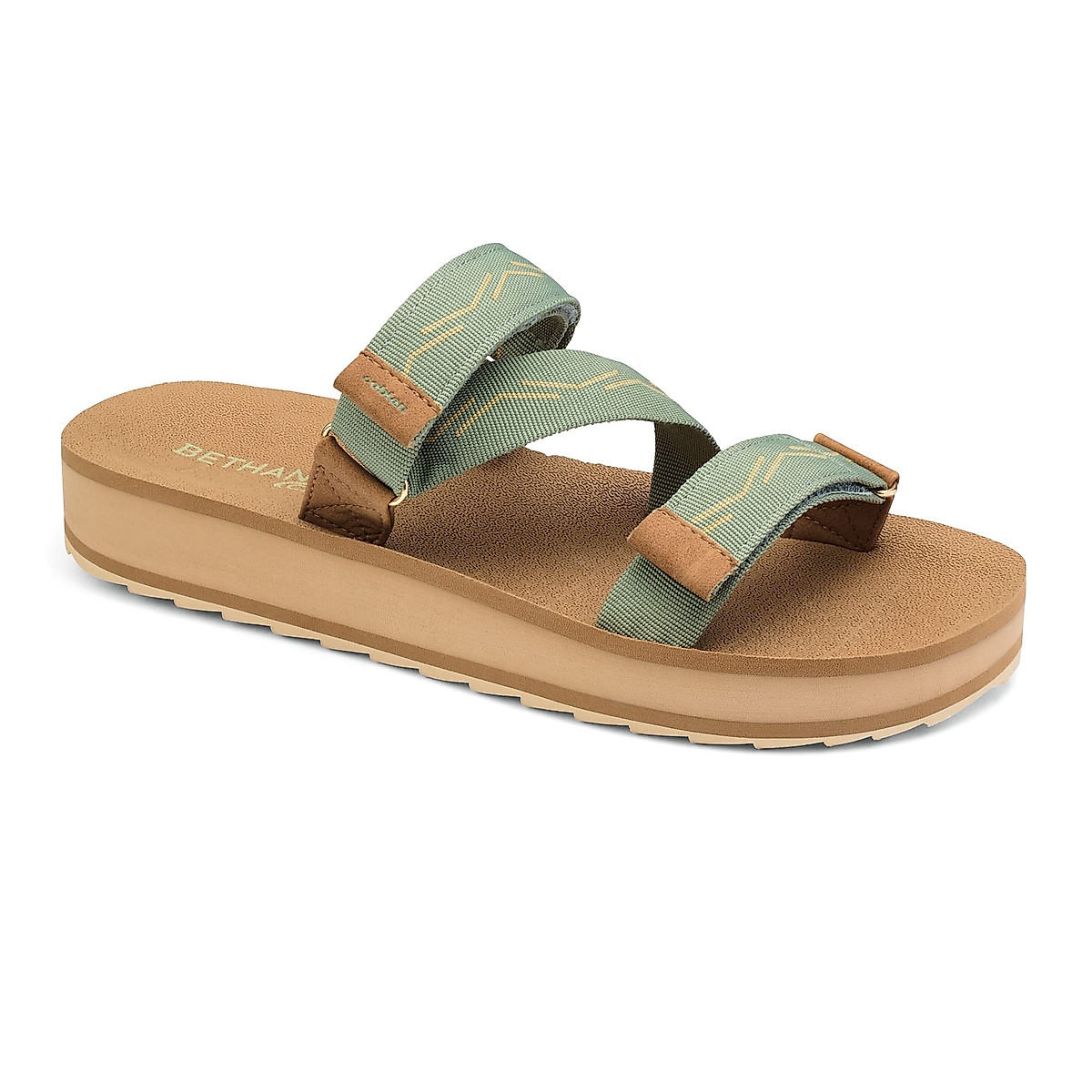 Cobian Women's Bethany Waimea Rise Z-Strap Sandal Sage, 8