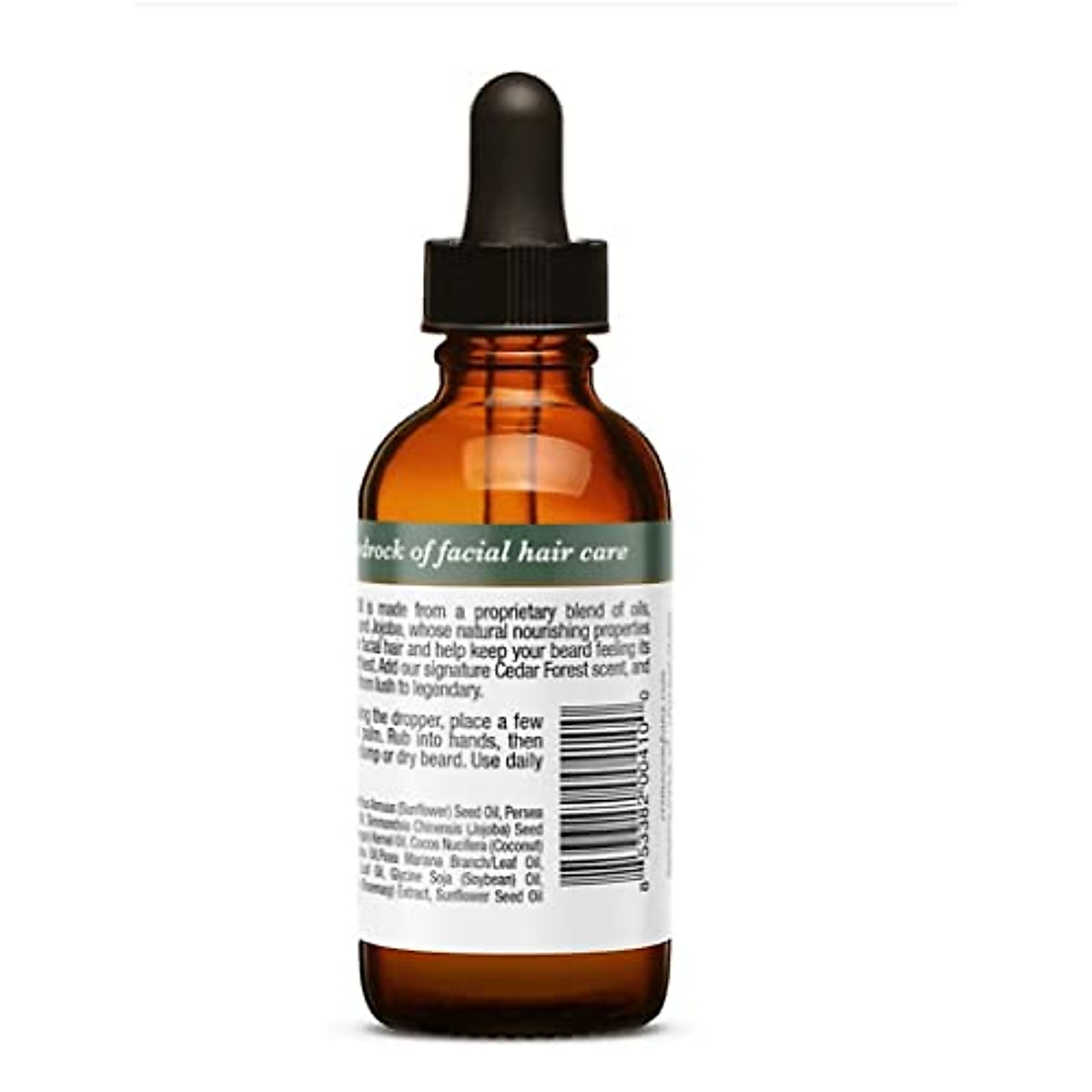 Cremo Beard Oil, Revitalizing Cedar Forest, 1 fl oz - Restore Natural Moisture and Soften Your Beard To Help Relieve Beard Itch