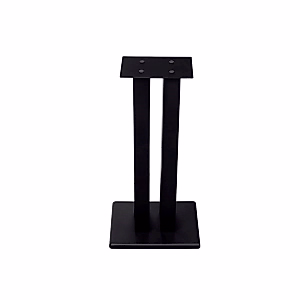 Monolith Speaker Stands - Sturdy Construction, Rectangular Columns, Rectangular Columns, 32 Inch, Black