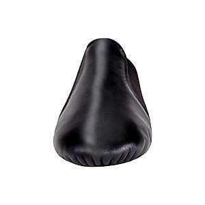 ARCLIBER Unisex Dance Shoes Leather Upper Slip-On Jazz Shoes for Women Men 8.5M Black