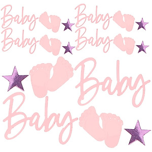 2pcs 1 Baby Shower Birthday Party Prop Table Scatter Confetti Party Favors Birthday Party Layout Supply Baby Confetti Birthday Confetti Shower Party Supplies Genders Reveal Ideas