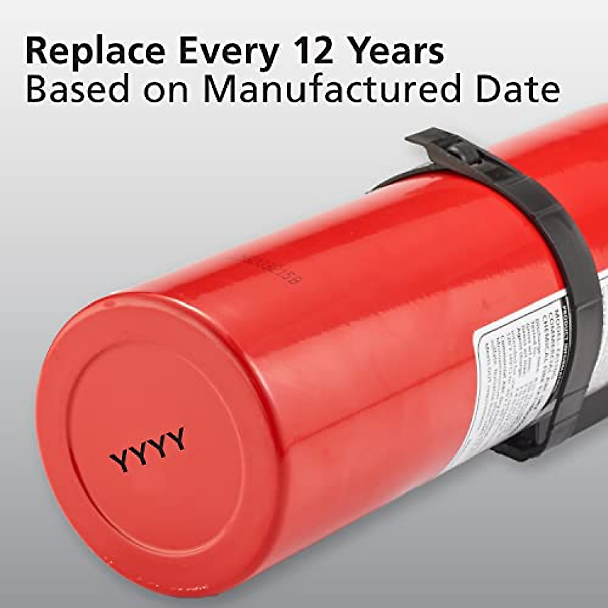 Kidde Fire Extinguisher for Home, 1-A:10-B:C, Dry Chemical Extinguisher, Red, Mounting Bracket Included, 1 Pack