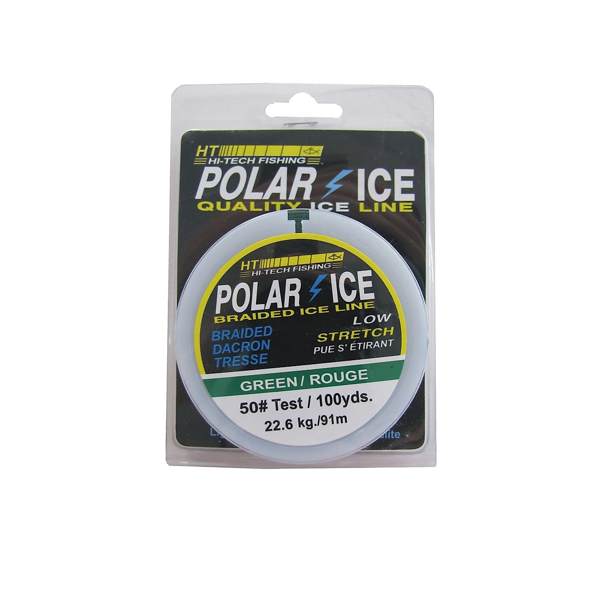 HT ILG-1050 Polar Ice No. 50 Braided Line, Green, 100-Yard