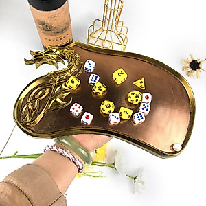 Dragon Head Shaped Resin Tray Molds,Jewelry Tray Silicone Mold for Epoxy Resin,Fruit Plate Resin Casting Mold