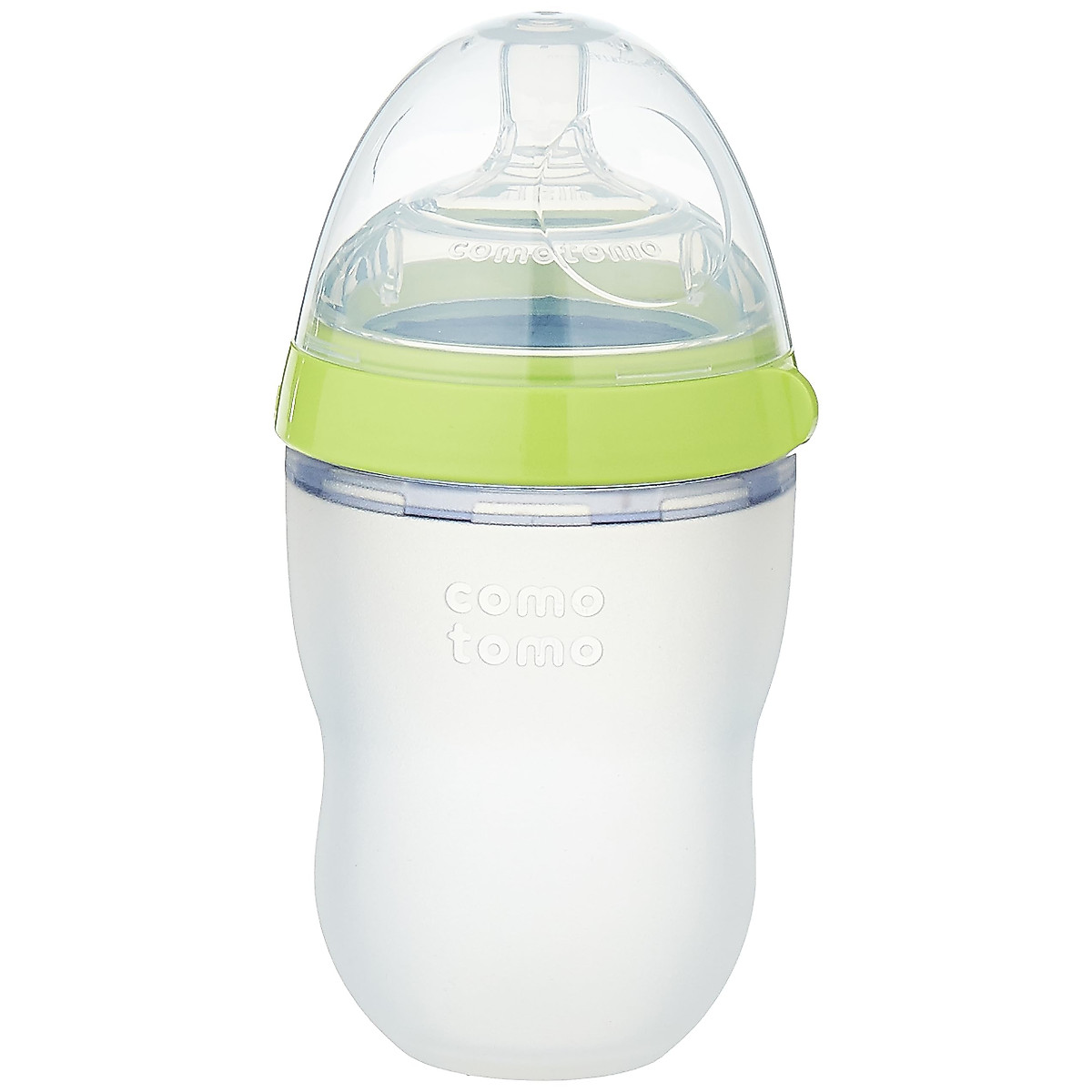 Comotomo Baby Bottle, Green, 5 oz