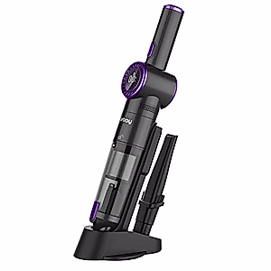 Nicebay Handheld Vacuum Cordless, 15KPA Strong Suction Hand Held Vacuum Cleaner with LED Display, Lightweight Mini Car Vacuum Cordless Rechargeable, Portable Hand Vacuum Cleaner for Car, Home and Pet