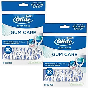 Glide Pro-Health Advanced Floss Picks 30 Ea (Pack of 5)
