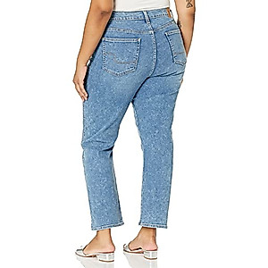 Signature by Levi Strauss & Co. Gold Label Women's Heritage High Rise Straight (Available in Plus Size), (New) Crystaline, 20