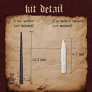 EPIIDE Floating Candles with Wand, 12Pcs Magic Flickering Warm Light Candles, Floating Hanging Candles, Halloween Decorations for Indoor Outdoor Party