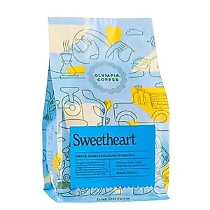 Olympia Coffee "Sweetheart Espresso Single Origin" Medium Roasted Whole Bean Coffee - 12 Ounce Bag