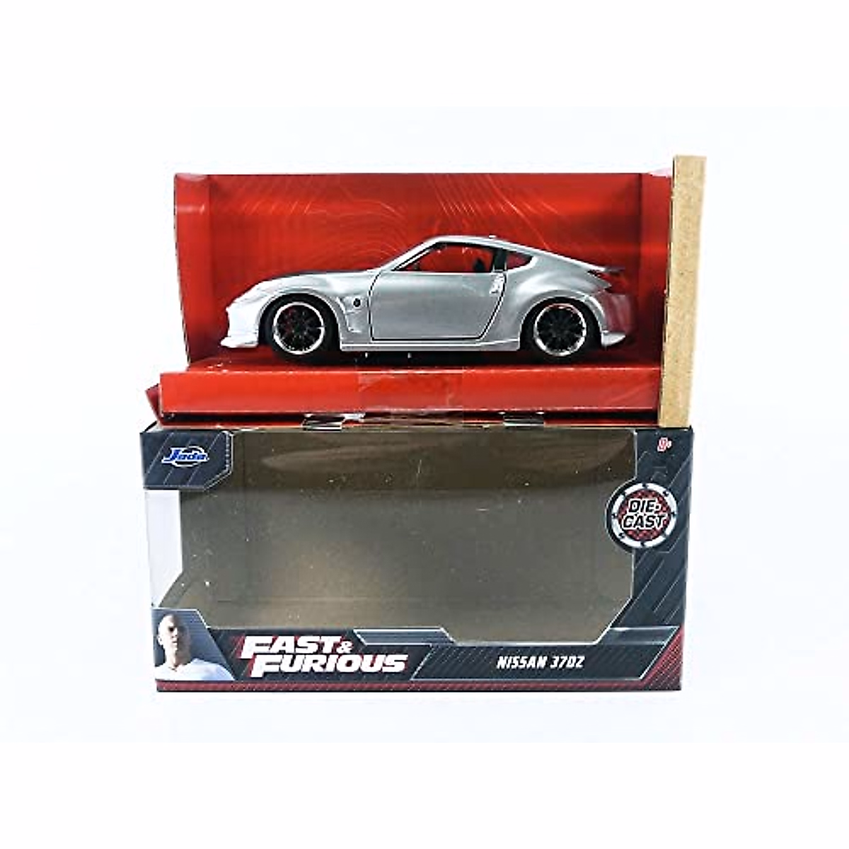 Jada Toys Fast & Furious 2009 Nissan 370Z 1:32 Scale Die-cast Vehicle, Silver