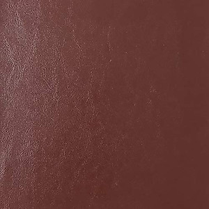 East West Furniture ANEN3-MAH-66 3Pc Rounded 36 Inch Dining Table And 2 Parson Chair With Mahogany Leg And Brown Flaux Leather, 3