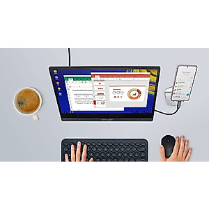 GeChic M505I 15.6" 1080P Portable Touchscreen Monitor Rear Port,Speakers,USB-C Docking for Laptop Power Delivery,HDMI Industrial Second Monitor,Vesa Mount,Gaming Xbox/PS5/Switch,45W PD FastCharging