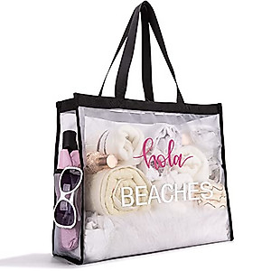 Montana West Large Beach Bag Pool Bag Women's Tote Family Trip Essentials Toy Bag Waterproof Shoulder Purse for Women Mesh Grocery Bag MWC-133GY