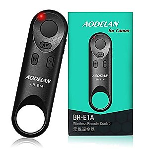 Wireless Camera Remote Shutter Release for Canon R3/ R7/ R10/ M50/ EOS M6 Mark II/R/RP /90D /6D Mark II /R5/ R6 /800D /850D /250D/Rebel SL2 /T7i /G5 X Mark II /G7 X Mark III, Replace Canon BR-E1