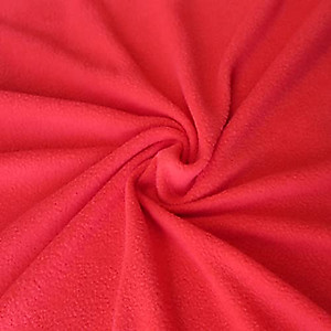 Ngawari Fleece Throw Blanket Lightweight Soft Warm Cozy Pet Blanket (Red, 50 * 60 Inch)