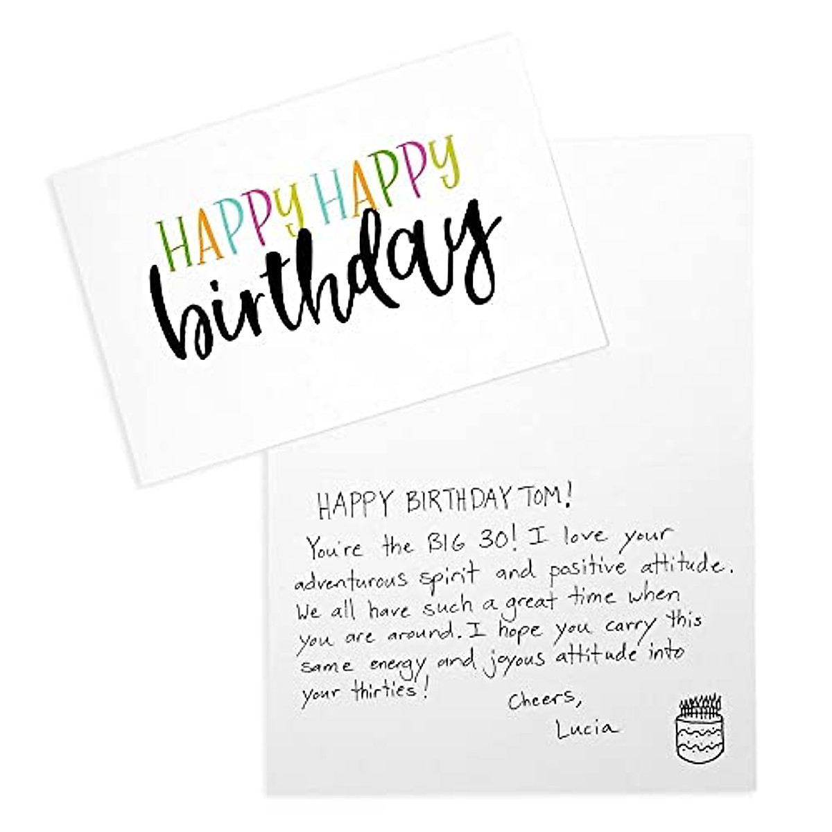 Best Paper Greetings 120 Pack Assorted Birthday and Anniversary Cards with Envelopes for Employees, Birthdays, Milestone Wedding Anniversaries, Blank Design (12 Designs, 4 x 6 Inches)