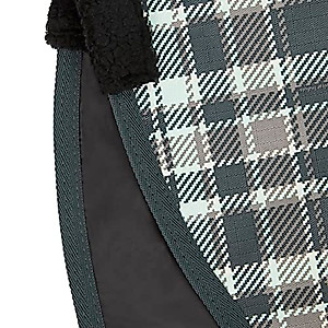 HORZE Nevada 1200D Lightweight Waterproof Horse Turnout Sheet with Fleece Lining (No Fill) - Urban Chic - 81 in