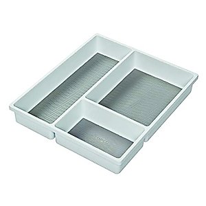 Copco Draw Organizer, Four Piece, White With Gray Liner