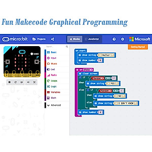 ELECFREAKS BBC Micro:bit V2.2 Board for Coding and Programming(not Include Micro USB Cable and Battery Holder)