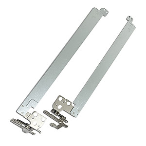 ZAHARA LCD Screen Hinges Right + Left Set Axis Sharft Replacement for Dell Latitude 3400 E3400 057HH 0TM6D1 57HH TM6D1