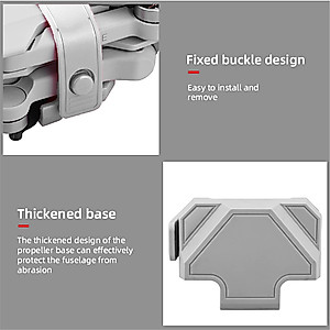 SENSKDN Mavic Mini/Mini 2/Mini SE Propeller Holder Guard Strap Blade Protector Stabilizer Fixator Quick Release for DJI Mavic Mini/Mini 2/Mini SE Drone Accessories (Grey)