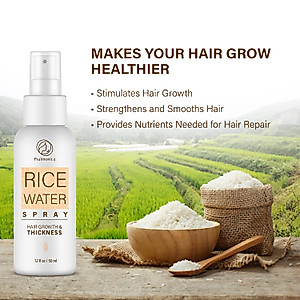 Rice Water for Hair Growth, Hair Growth Serum with Rosemary Oil, Rice Water Spray for Women and Men