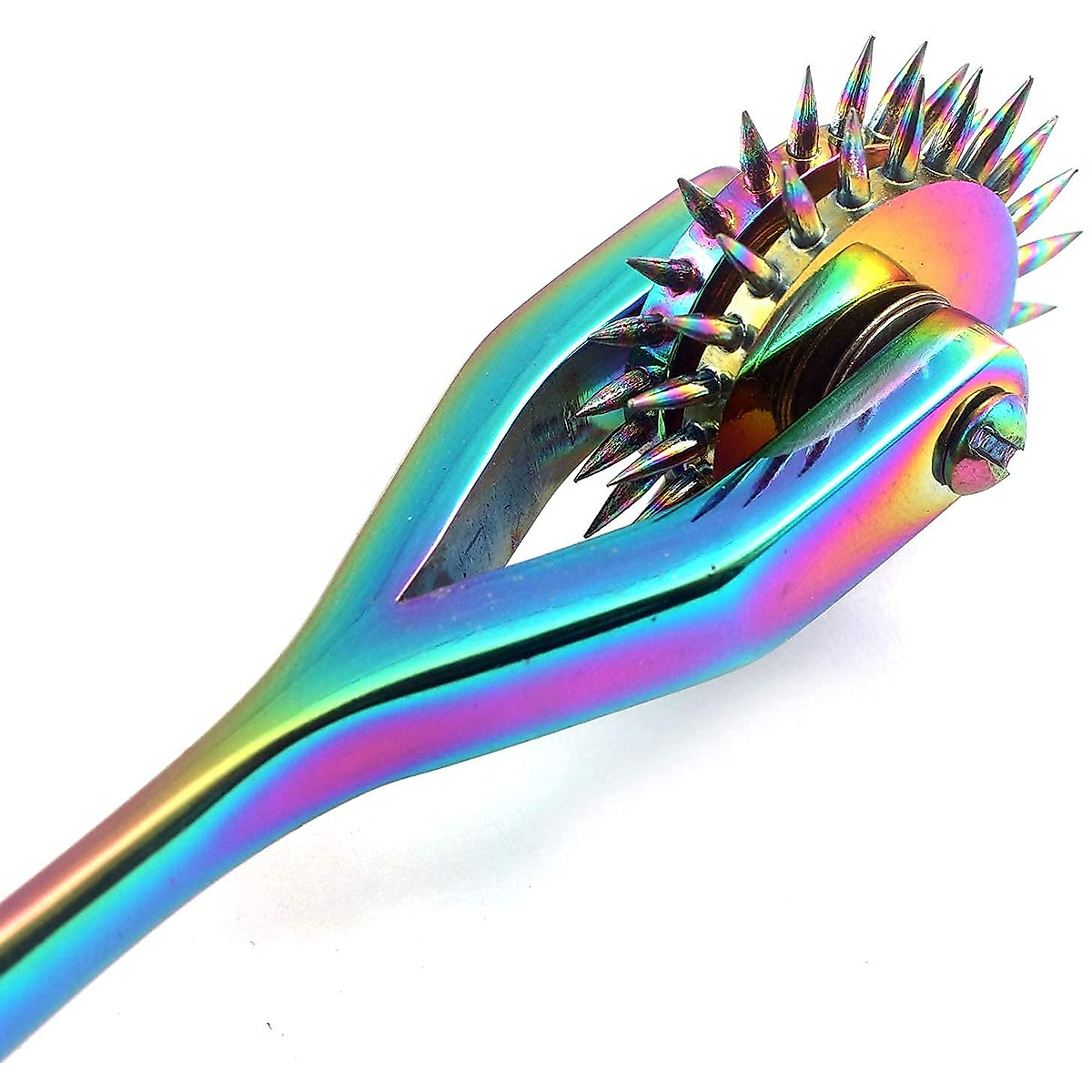 Wartenberg Neuro Pinwheel Stainless Steel 2 Head Diagnostic Instrument Pin Wheel - Multi Color Rainbow