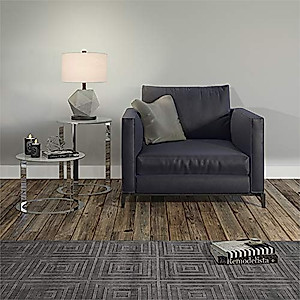 Henn&Hart Concrete Geometric Lamp, One Size