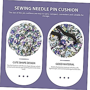 KJHBV 3Pcs Wrist pin Bag DIY Craft Needle Holder Wrist Straps Cute Wristband pin Cushions wristlets Wearable Corsage Supplies Embroidery Needles Cushions Portable Needle seat Polyester