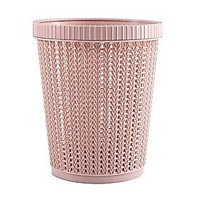 MFCHY Garbage Baskets Kitchen Waste Bins Home Office Storage Bins Sorting Bins Cubes Garbage Containers ( Color : Black-JoJo's Bizarre Adventure1 , Size : 15*21*25cm )