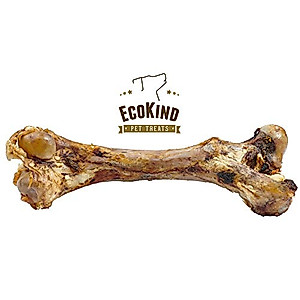 EcoKind Dog Bone Giant Femur Bone for Dogs | 1 Bone | Long Lasting Mammoth Dog Bones for Aggressive Chewers, Rawhide Free Healthy Dog Treat, Large Bones, Digestible Dog Chews & USDA Certified
