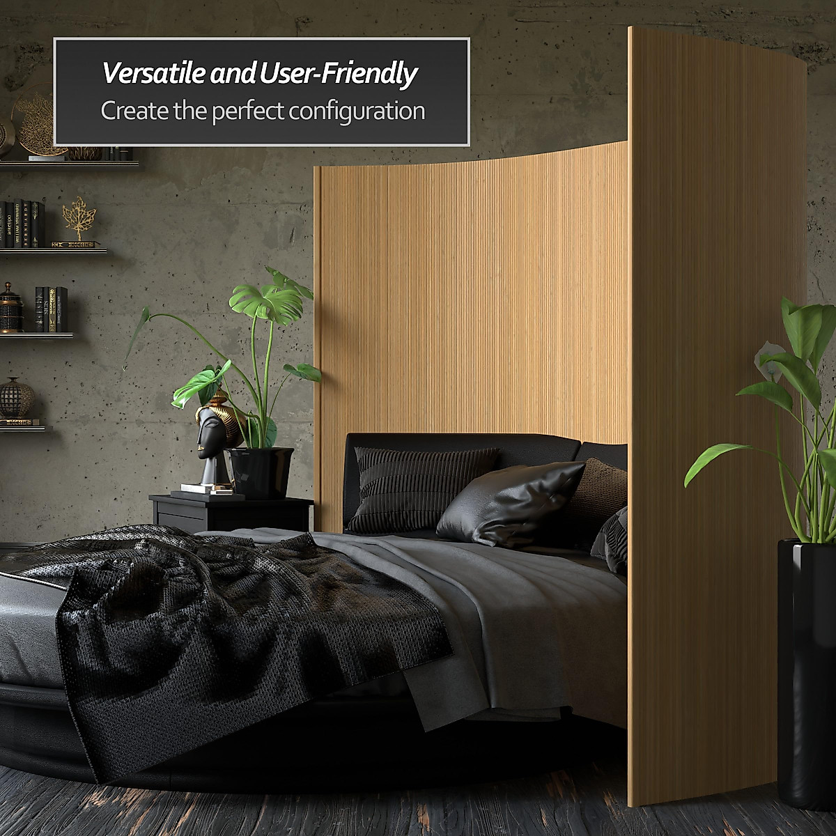 Red Lantern BF-75-HON Room Divider, 6 Foot, Honey