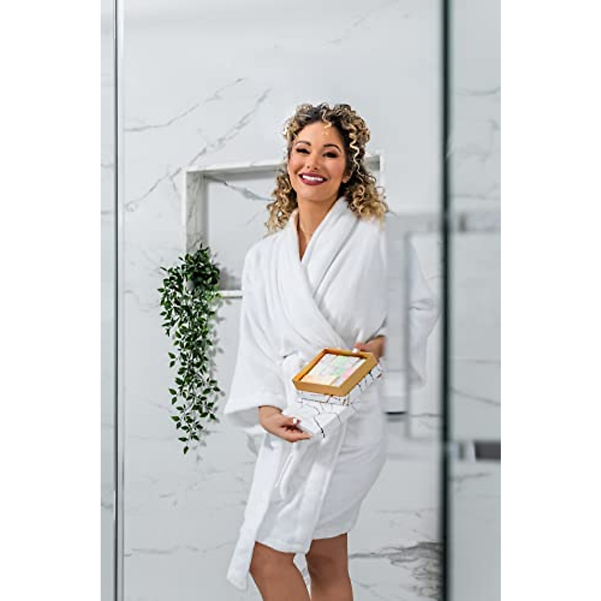 Aromatherapy Shower Steamers, Variety Pack of 12 Shower Bombs, Natural Scented Marble Shower Tablets, Birthday, Relaxing Gift Ideas for Women & Men, Essential Oil Bath Bomb Eucalyptus & More