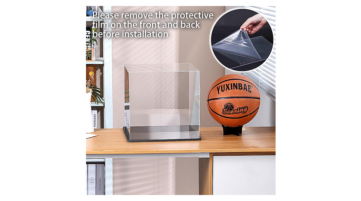 Buy SANOSY UV Protected Acrylic Basketball Display Case