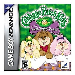 Cabbage Patch Kids: Patch Puppy Rescue - Game Boy Advance