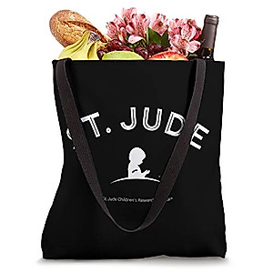 St. Jude Children's Research Hospital Logo Black Tote Bag