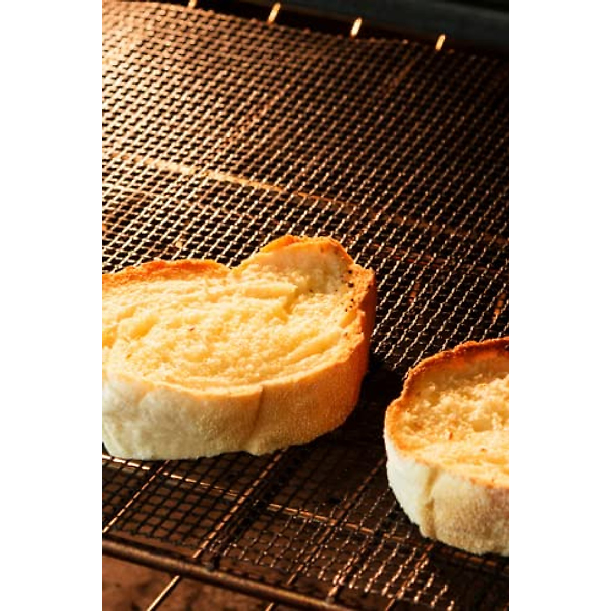 Cestari BBQ Grill Mats Non Stick Grill Toppers- Extra Large Cut to Fit - Pizza Oven Screen - Heavy Duty PFOA Free Grill Mesh Set of 2