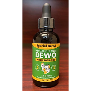 Cats and Dogs Natural Broad Spectrum, with Probiotics, Homeopathic Support and Breeds, Made in The USA, 2oz