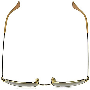 Ray-Ban RB3957 Julie Rectangular Sunglasses, Legend Gold/Polarized Brown, 49 mm