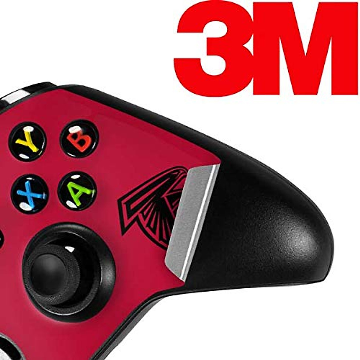 Skinit Decal Gaming Skin Compatible with Xbox One S Controller - Officially Licensed NFL Atlanta Falcons Red Performance Series Design