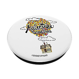 Disney Pixar Up Adventure Is Out There Text PopSockets PopGrip: Swappable Grip for Phones & Tablets